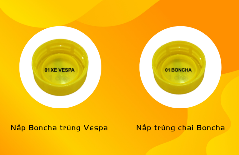 Thể lệ chương trình BONCHA trúng thưởng 2024 nhận Vespa